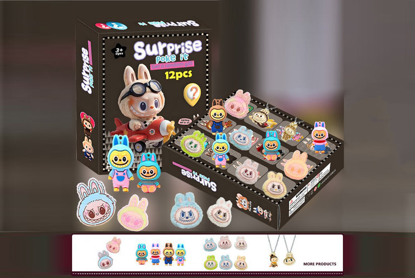 Labubu 12-piece blind box draw fun – ZonkeShop